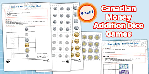 Identifying and Representing Canadian Coins and Bills to $200 ...