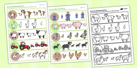 Farm Handwriting Practice Worksheet