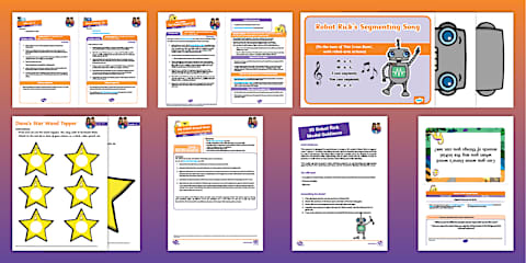 Twinkl Phonics Level 1-2 Week 1 Day 1 Pack