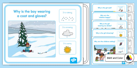 Signs of Winter PowerPoint | Kindergarten Resource | Twinkl