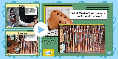 String Musical Instruments from Around the World Photo Powerpoint