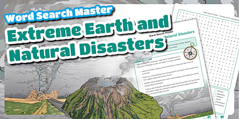 Natural Disasters Word Search