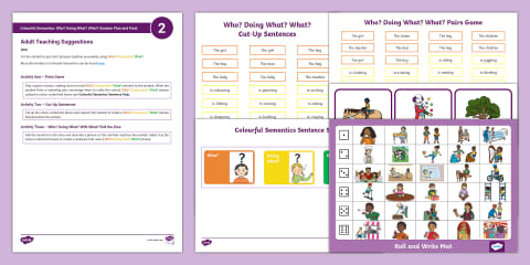 The Ultimate Colourful Semantics Resource Pack