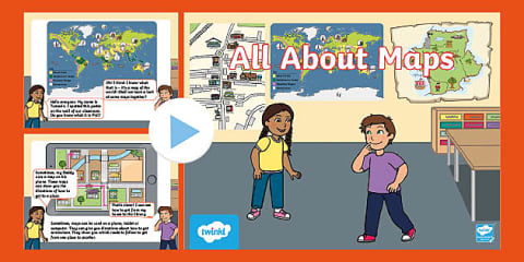 Different Types of Map PowerPoint