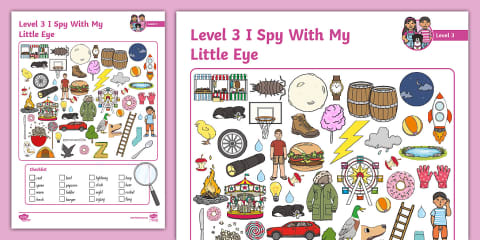 I Spy Alphabet Activity