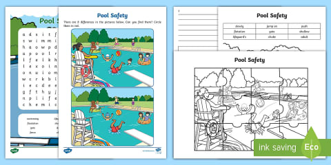 Water Safety Scenes and Activities | Twinkl