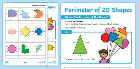 Second Grade Finding Perimeter Activity