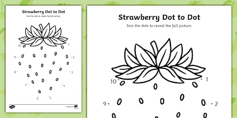 Scottish Berries Counting to 10 Clip Cards