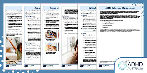 ADHD Burnout Poster Set