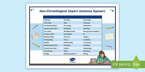 LKS2 Writing: Non-Chronological Reports Knowledge Organiser