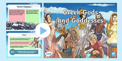 Greek God Fact Files | KS2 Resources | Mythology