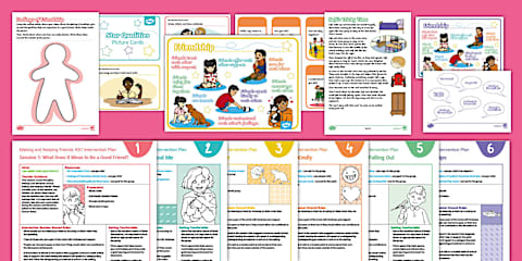 Making Friends Discussion Prompt Cards - Twinkl