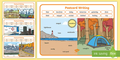 Blank Postcard Templates
