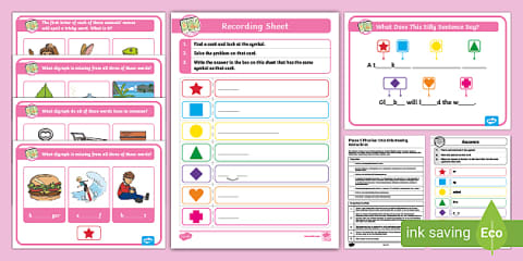 Phase 5 Tricky Word Scavenger Hunt