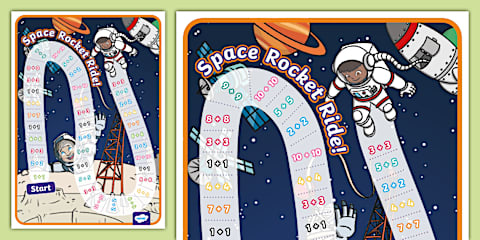 Numbers to 100 Snakes and Ladders Game (Editable)