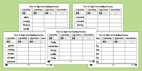Third Grade Dolch Sight Words Assessment