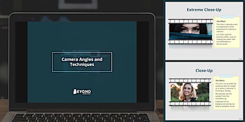 Camera Angles and Techniques Activity