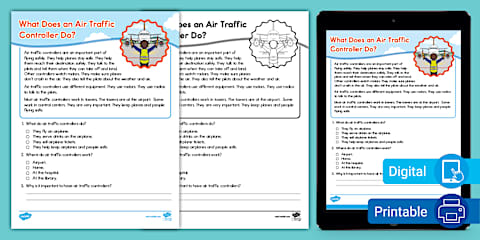 Second Grade What Does a Teacher Do? Cloze Reading Worksheet
