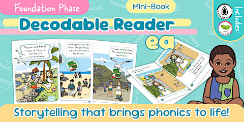 Foundation Phase Phonics - ie Decodable Reader- Mini Book (CAPS Aligned)