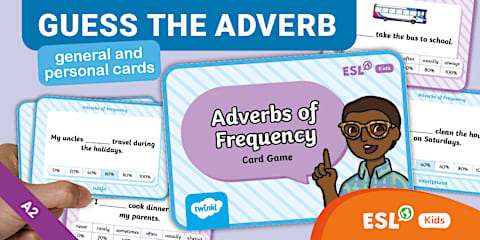 ESL Adverbs of Frequency Maze Game [Kids, A2]