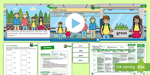 CVCC Words Phonics Lesson Pack - Level 4 Week 1 Lesson 1
