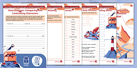 CBCA Book Week 2025 Craft Activity 3-6 Pack - Events