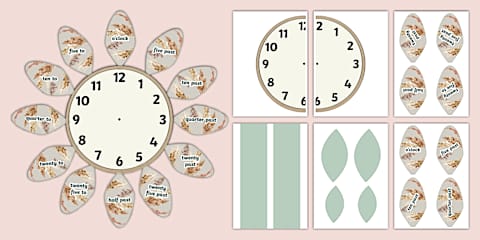 Clock Craft Activity | Create a Clock Project | Twinkl