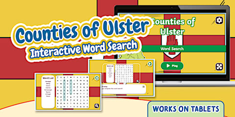 Places in Town Matching Puzzle (English/French)