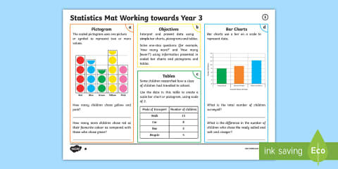 Year 2 Maths Statistics Activity Booklet