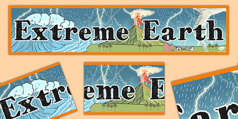 Extreme Earth Display Posters