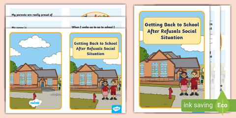 Going to School Social Story - Morning Routine Social Story