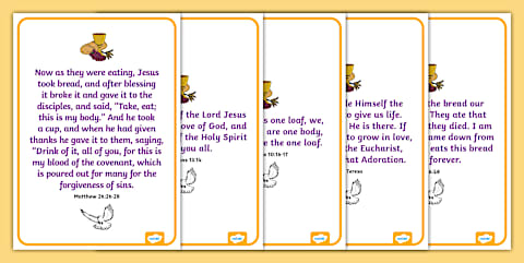 KS2 Liturgy of the Eucharist PowerPoint