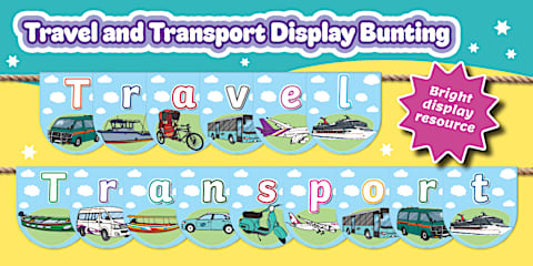 Raindrop Display Bunting