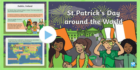 Saint Patrick Sites and Celebrations PowerPoint