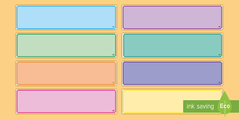 Editable Classroom Banners