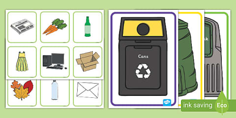 Recycling Sorting Interactive PowerPoint