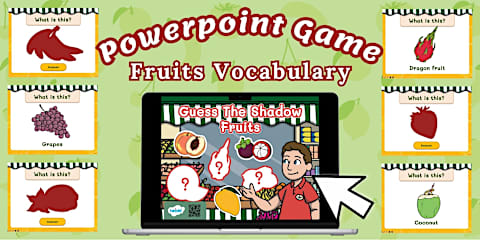 Daily Routines Guess The Shadow Powerpoint Game