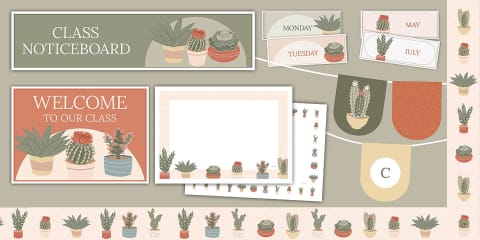 Cactus Bump it up Wall Display Pack