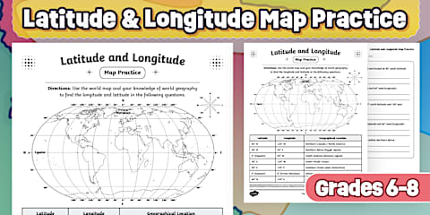 Create a Legend or Key Map Activity for 6th-8th Grade