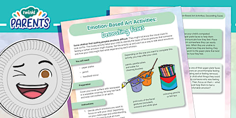 Paper Plate Feelings Monsters | Emotional Literacy Crafts