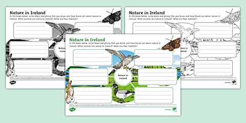 Rivers of Ireland Cloze Activity