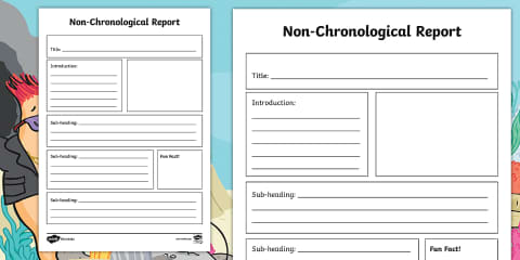 UKS2 Non-Chronological Reports Resource Examples Pack