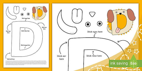 Letter D Craft Activity