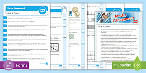 Year 4 Australian Curriculum Mathematics Sequence of Learning Plan