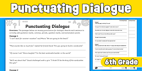 Quotation Marks PowerPoint for 3rd-5th Grade