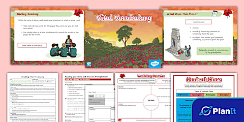 Years 3-4 Anzac Day in Stories: Reading Unit Pack