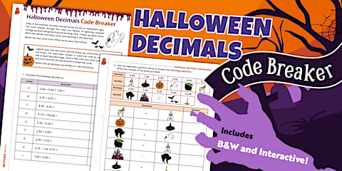 Halloween Maths Coordinates - Differentiated Worksheets