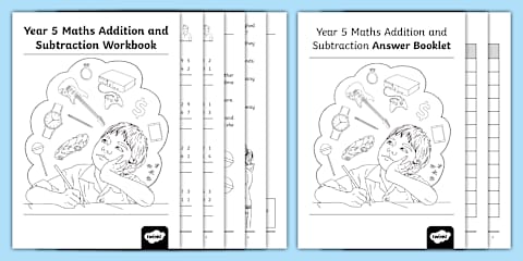 Year 5 Maths Activity Booklet Pack