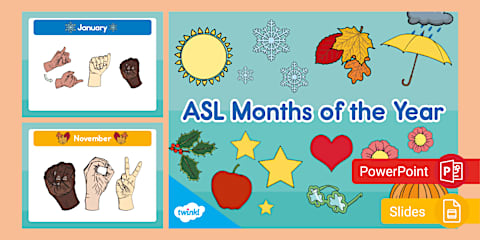 Months of the Year Song PowerPoint