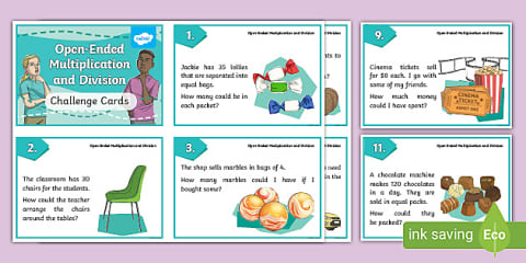 Multiplication and Division Word Problems PDF and Google Doc